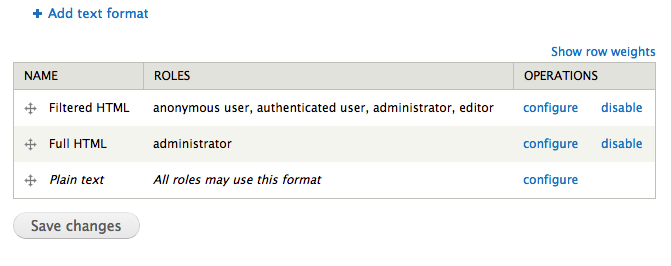 Creating A Table With Draggable Weights In Drupal 7 Urban Insight